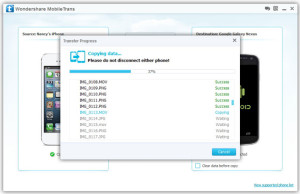 How to transfer data from Iphone to Android
